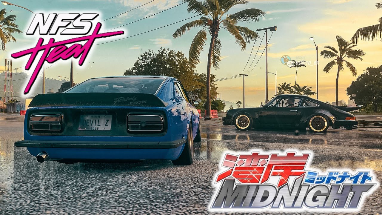 🔥NEED FOR SPEED HEAT - Midnight Race Team | Yoshida Porsche 930 (Black ...
