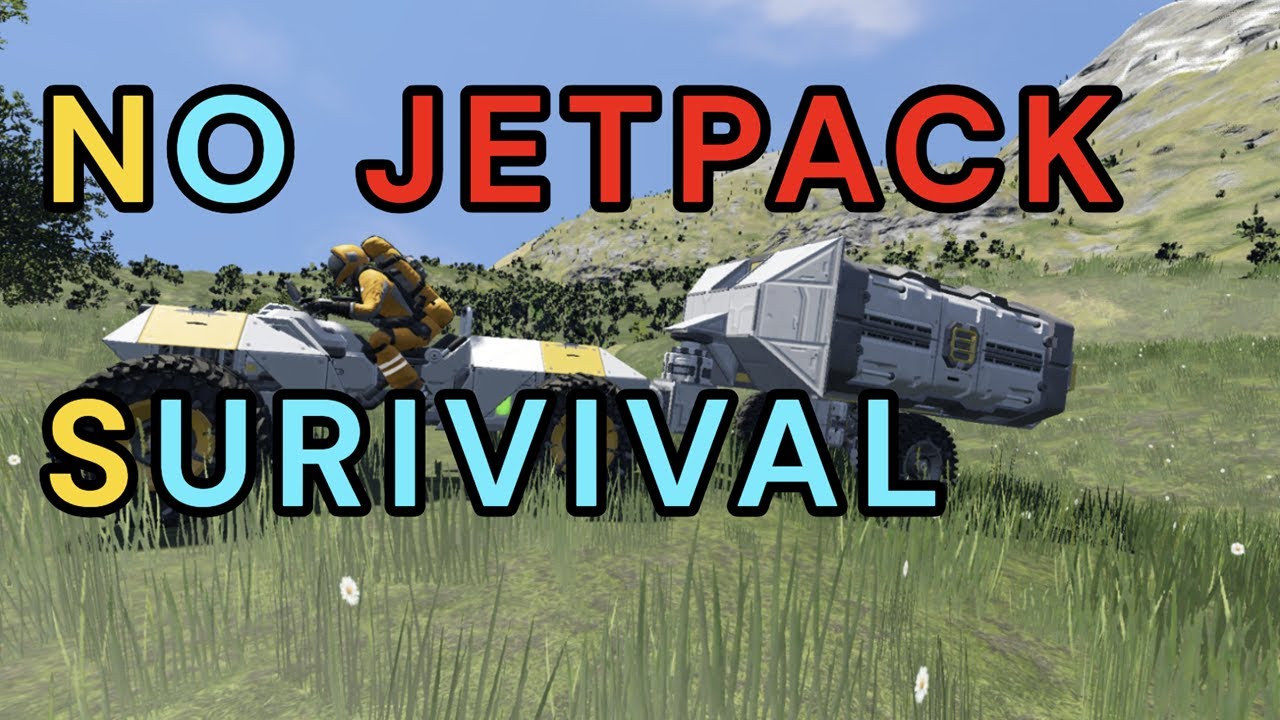 NO JETPACK Survival Space Engineers 3 - YouTube