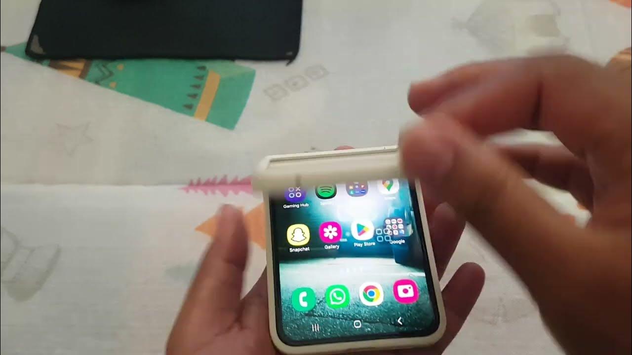 Samsung Galaxy Z Flip 5 Tips : How to set Samsung Keyboard type as 3x4 ...