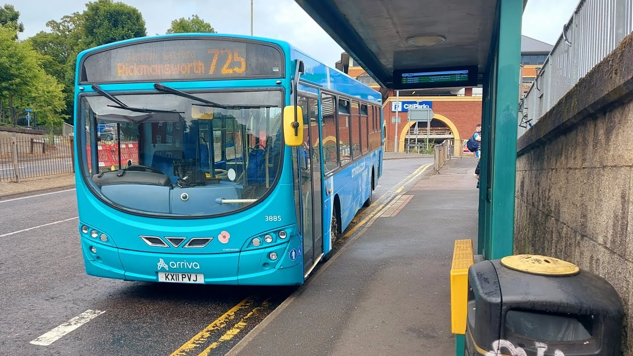 Arriva/Volvo B7RLE Wright Eclipse 2/€5 (KX11 PVJ) - YouTube