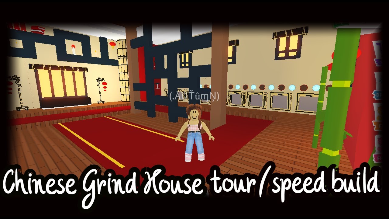 Chinese Grind House Tour & Speed Build - Roblox Adopt Me - YouTube
