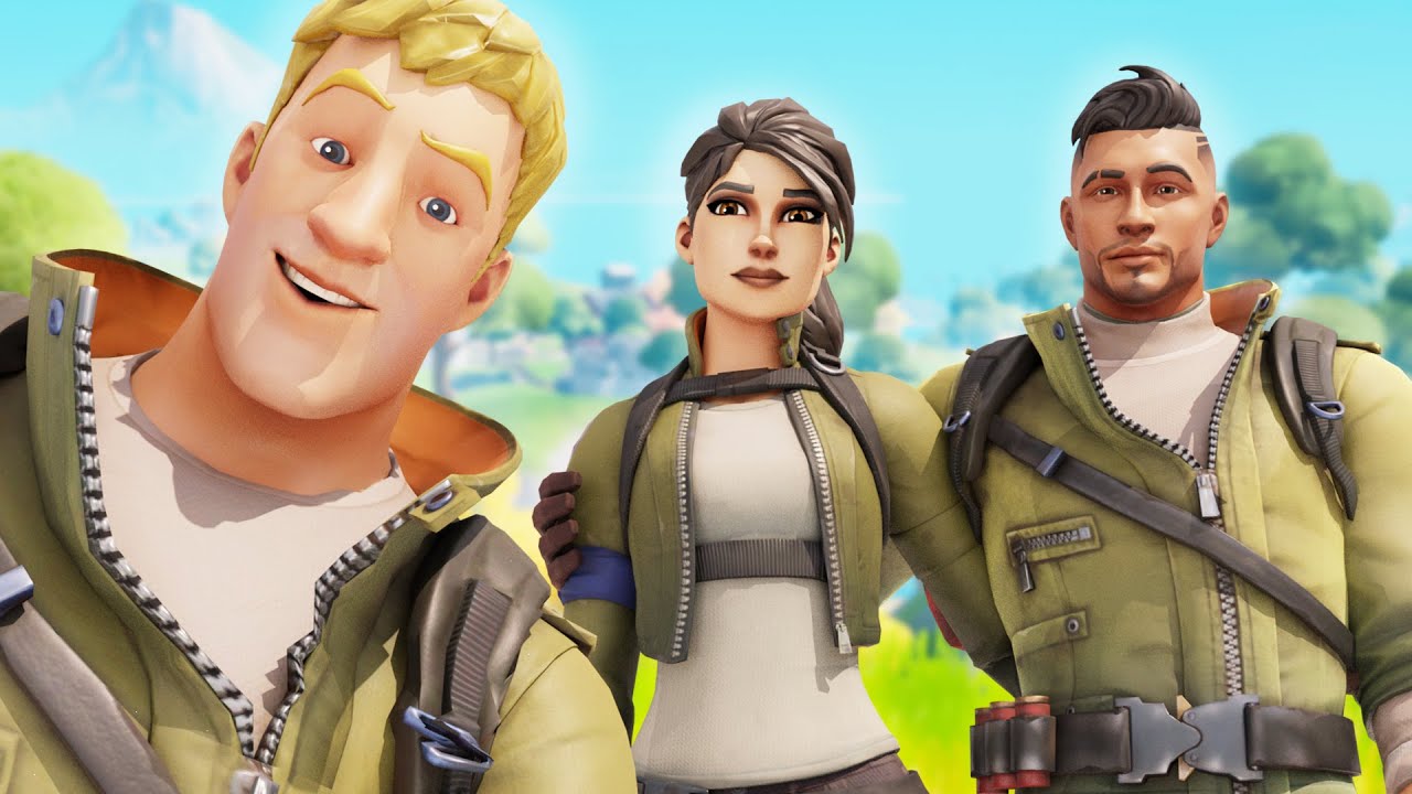 Meeting INTERESTING people in Fortnite RANDOM SQUADS! - YouTube