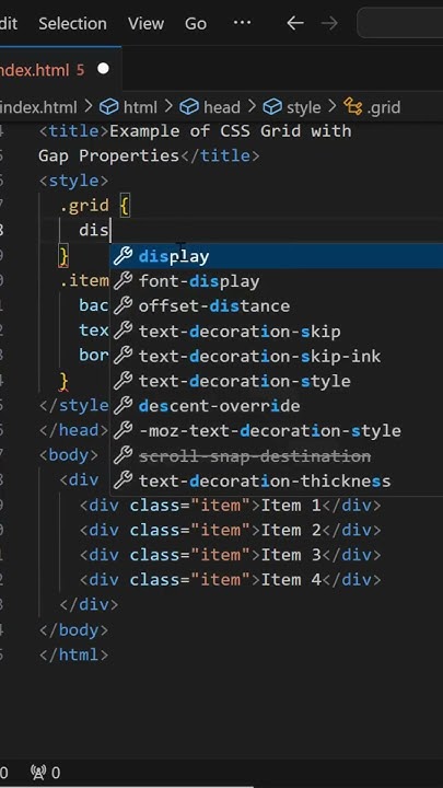 CSS Grid Gap to Control Spacing Between Elements - YouTube