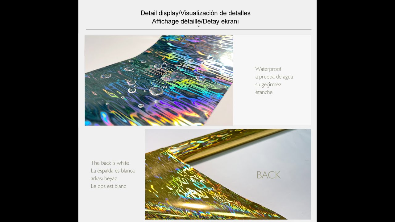 Hot stamping foil - YouTube