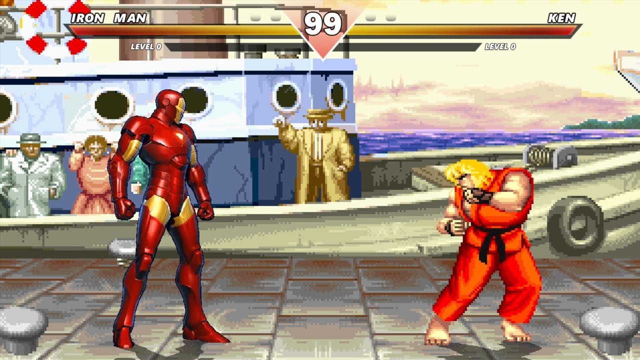 IRON MAN vs KEN - HIGH LEVEL INSANE FIGHT! - YouTube