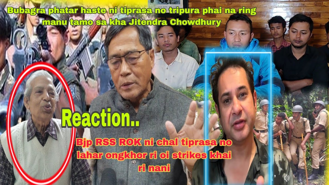 Bjp RSS ROK se chakranto khai oi tiprasa no lahar train strike khai ...