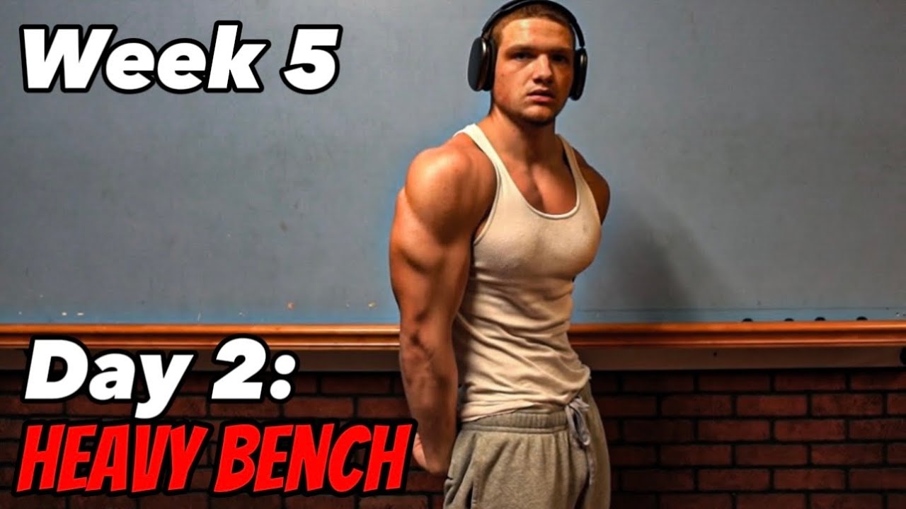 W5 Day 2: Heavy Bench Day (Full Program for Strength) - YouTube