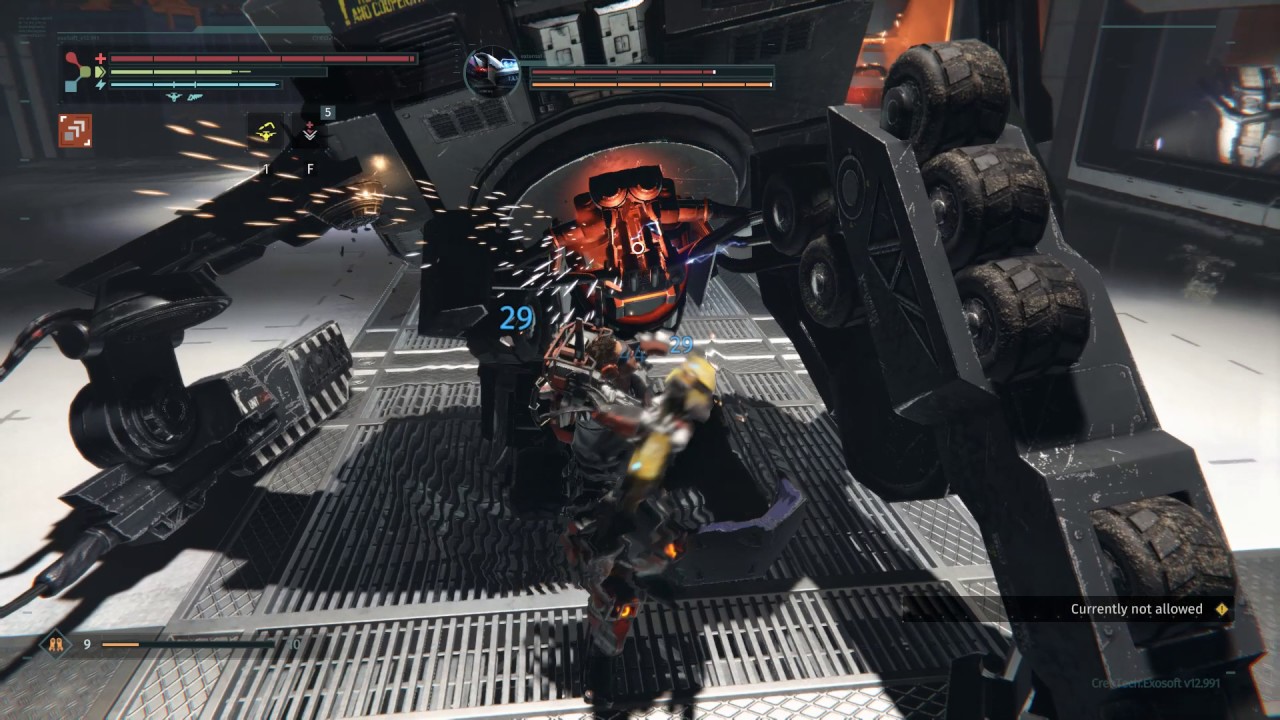 The Surge - Black Cerberus Boss Battle - YouTube