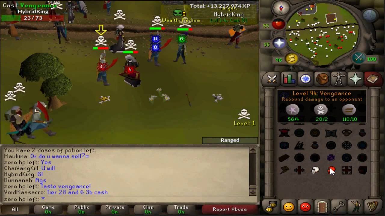 Zero HP Left - OSRS Void/Dbolts/Dbow/X-bow Edge pking Vid #5 - YouTube