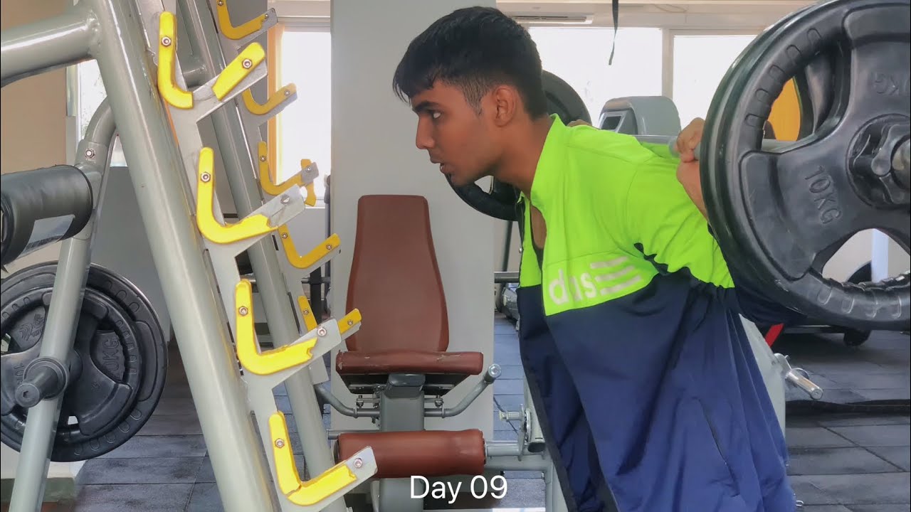 Bulking Day 9 - Legs | How To Build Muscles In Lowest Budget | - YouTube