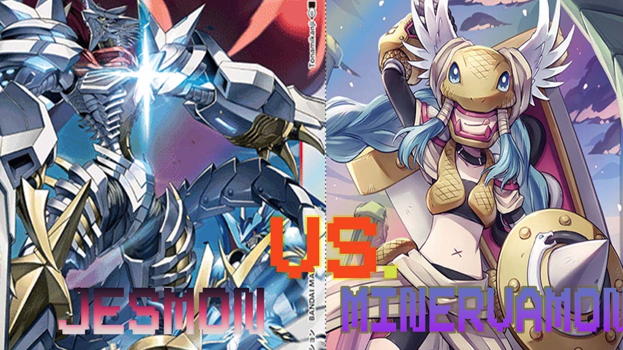 Digimon Card Game: Jesmon Vs. Minervamon Loop POST BT-10 - YouTube