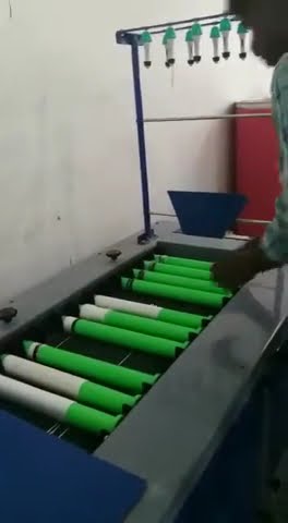 Roving Stripping and Opening Machine 22 Bobbin - YouTube