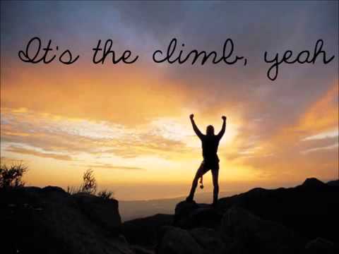 Miley Cyrus The Climb Lyric Video - YouTube