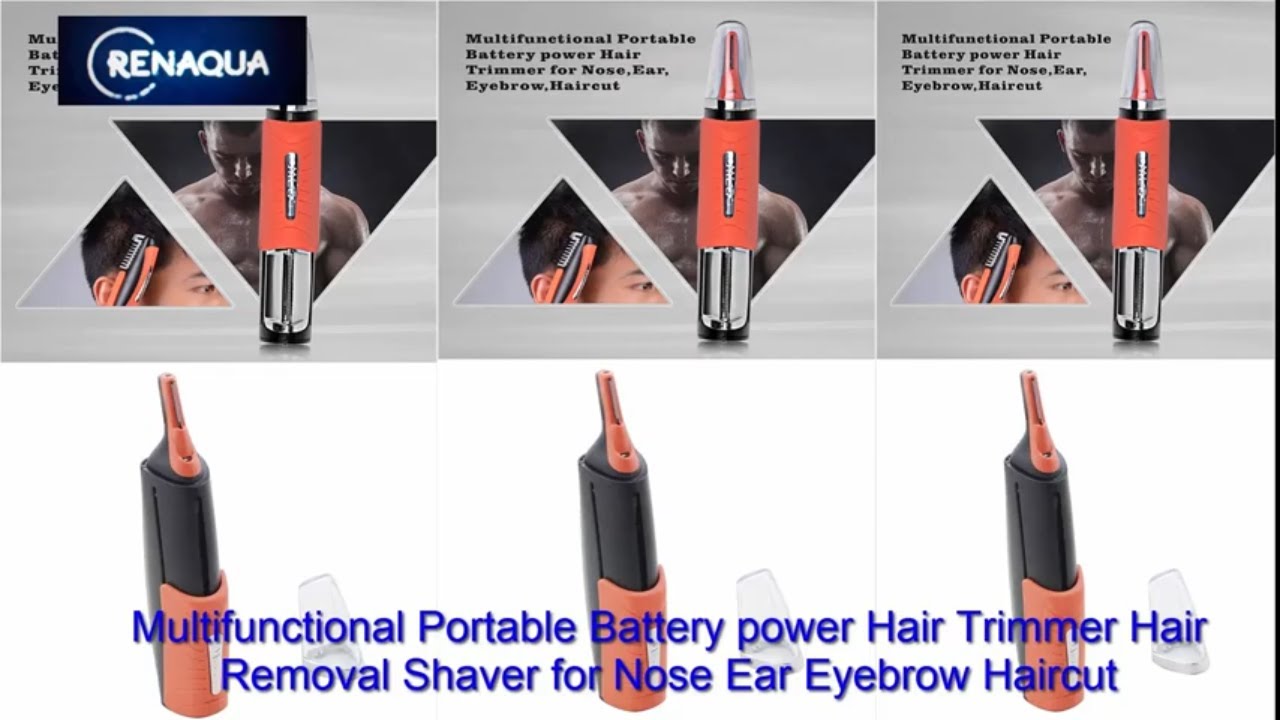 R Corter 3 in 1 Hair Trimmer With LED Light - YouTube