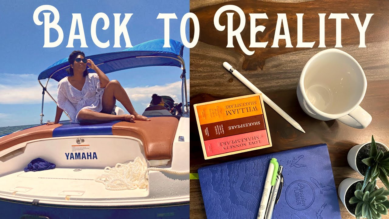 How to GET BACK ON TRACK after vacation // POST VACATION MOTIVATION ...