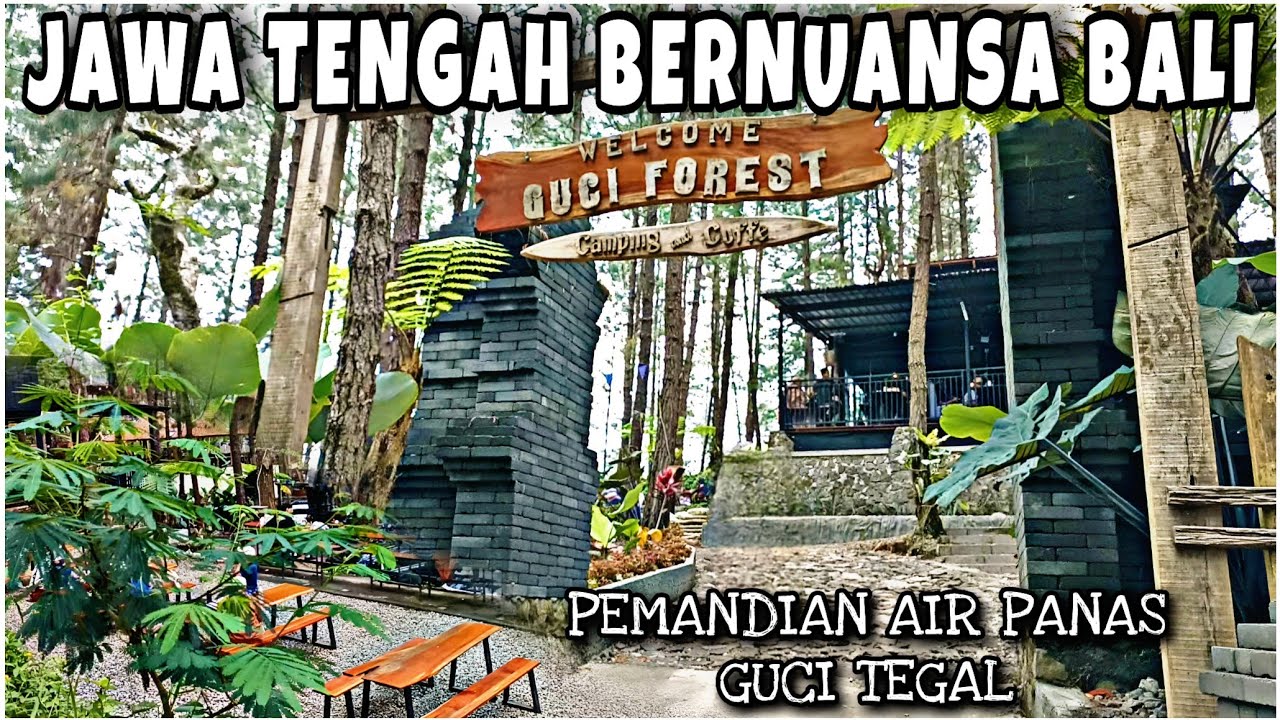 TERBARU GUCI FOREST TEGAL 2024 🌲 ‼️ OBJEK WISATA KOLAM AIR PANAS ...