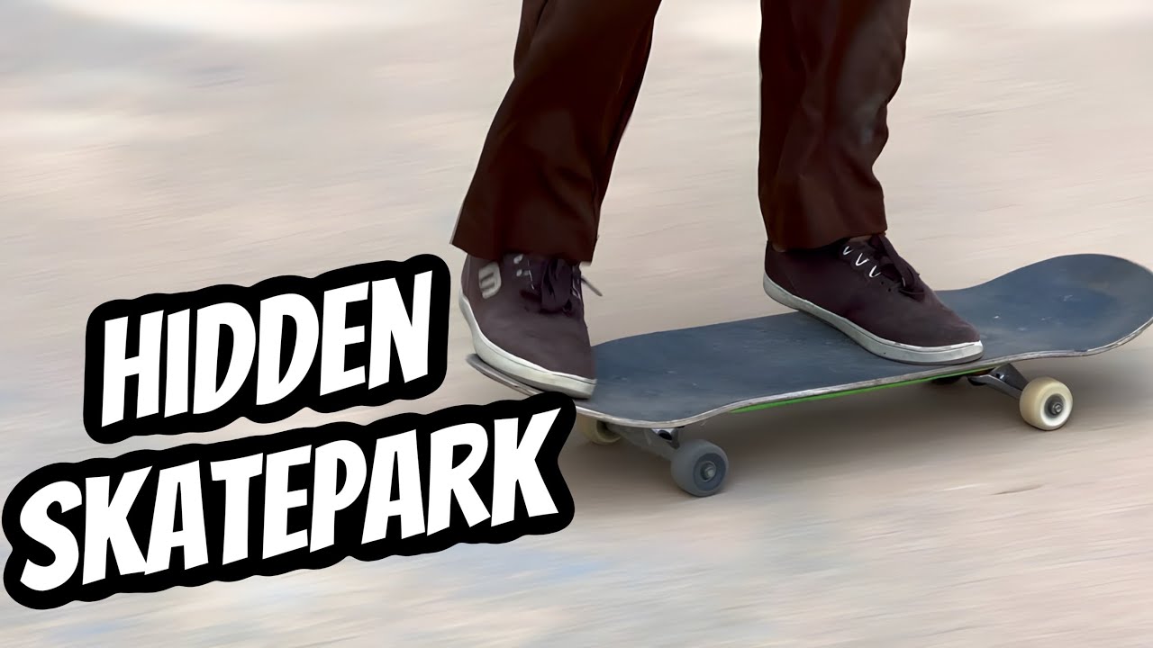 Super Secret Skatepark. - YouTube