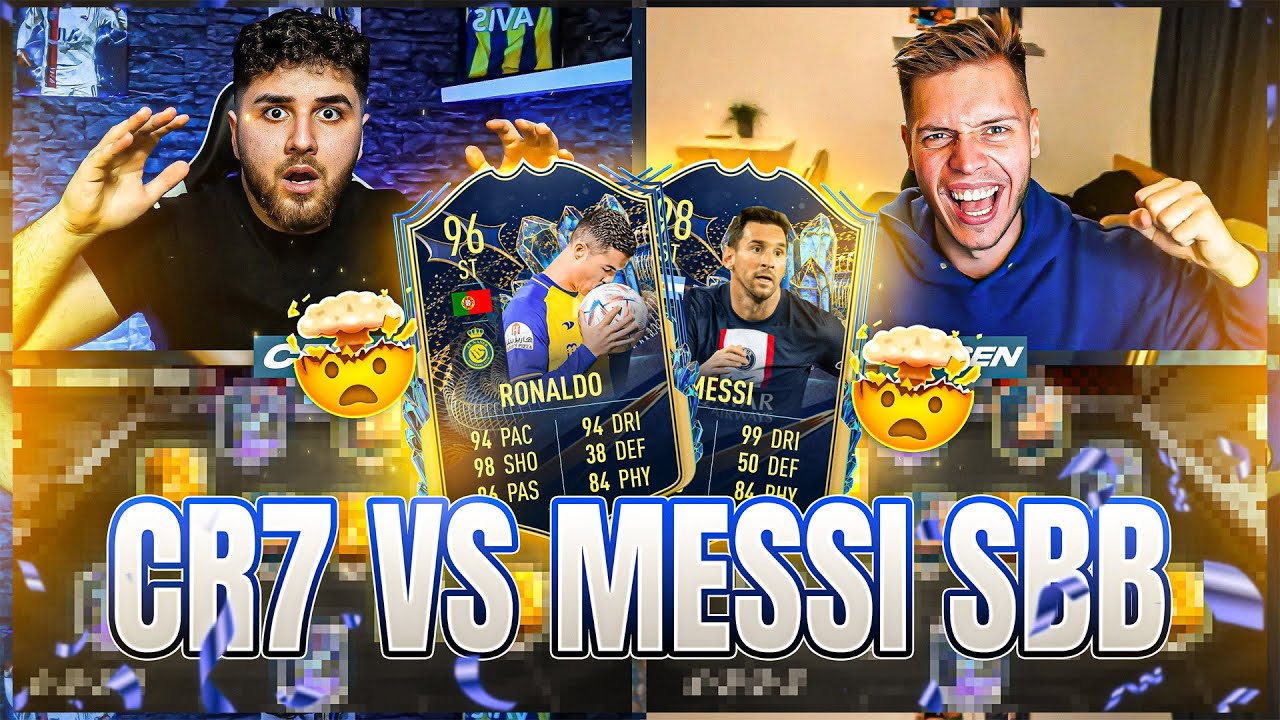 WTF☠️ MESSI TOTS vs CR7 TOTS SQUAD BUILDER BATTLE vs Nheisen😱 FIFA 23 ...