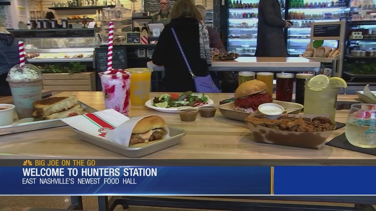 Hunters Station is East Nashville's Newest Food Hall - YouTube