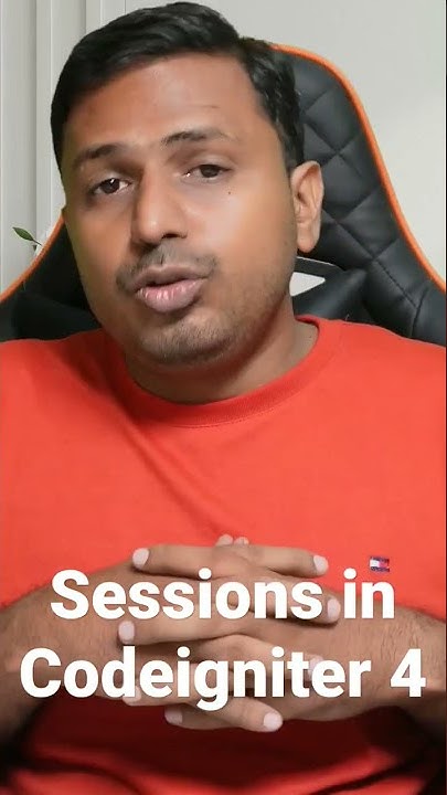 Sessions in Codeigniter 4 Urdu/Hindi - YouTube