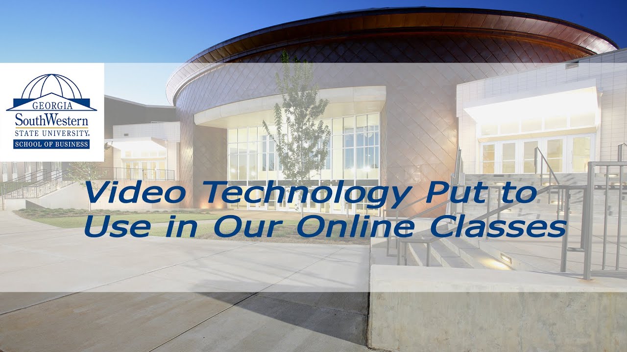 Video Technology In Our Online Classes - YouTube