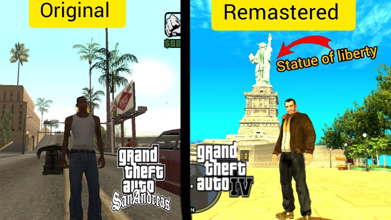 How to convert GTA San Andreas to GTA IV for low end PC || I converted ...