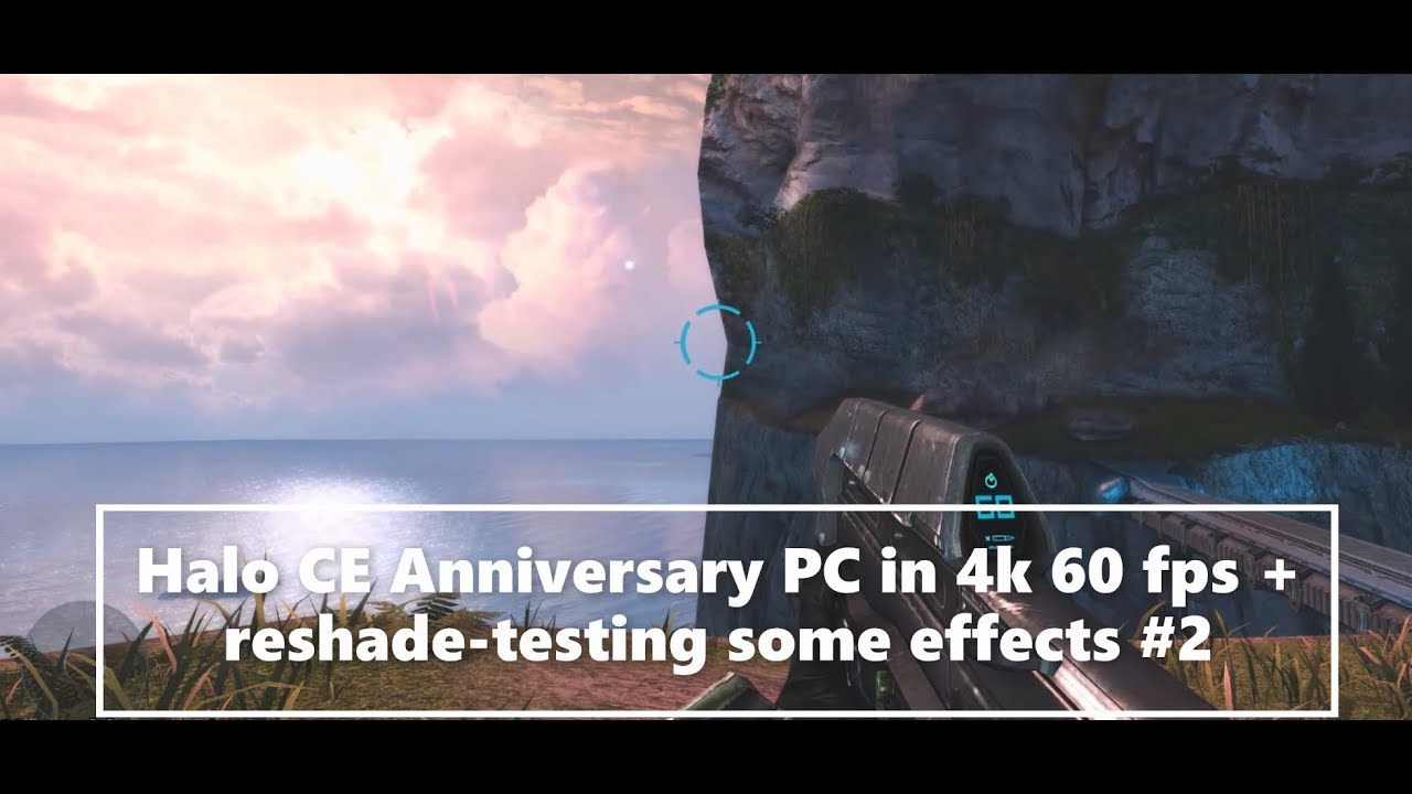 Halo CE Anniversary on pc in 4k 60 fps + reshade - TESTING SOME EFFECTS ...