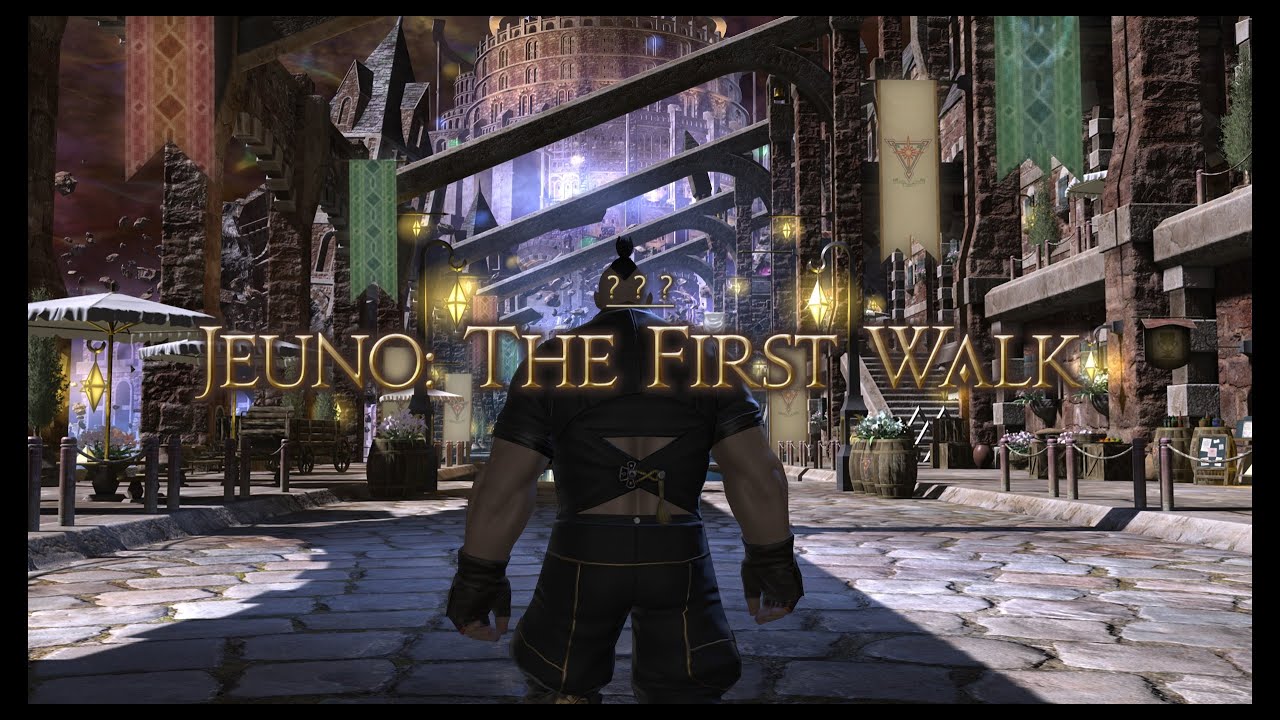 Jeuno: The First Walk first run {SAM} in FFXIV - YouTube