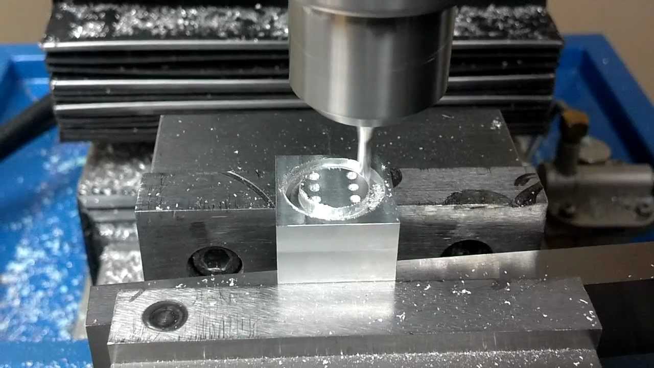 Machining Dice CNC Mill.mp4 - YouTube