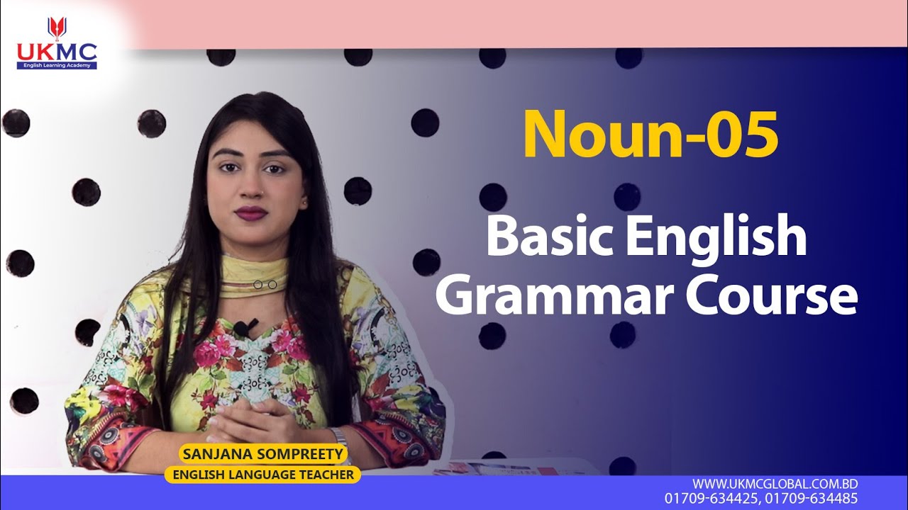 Noun-05 | Basic English grammar course with Sanjana - YouTube