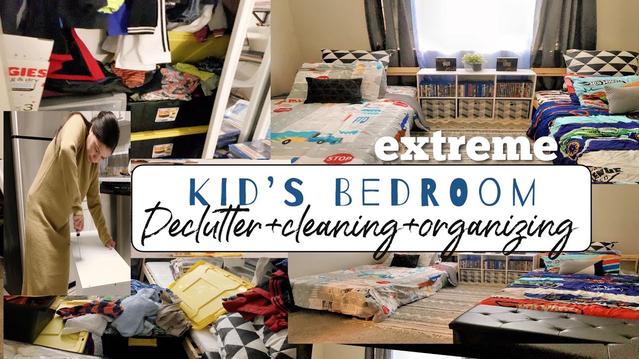 HOW TO ORGANIZE KID’S BEDROOM | NANCY TODT’s METHOD #cleaning # ...