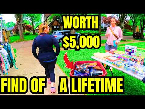 ONCE-IN-A-LIFETIME FIND AT COMMUNITY YARD SALE!