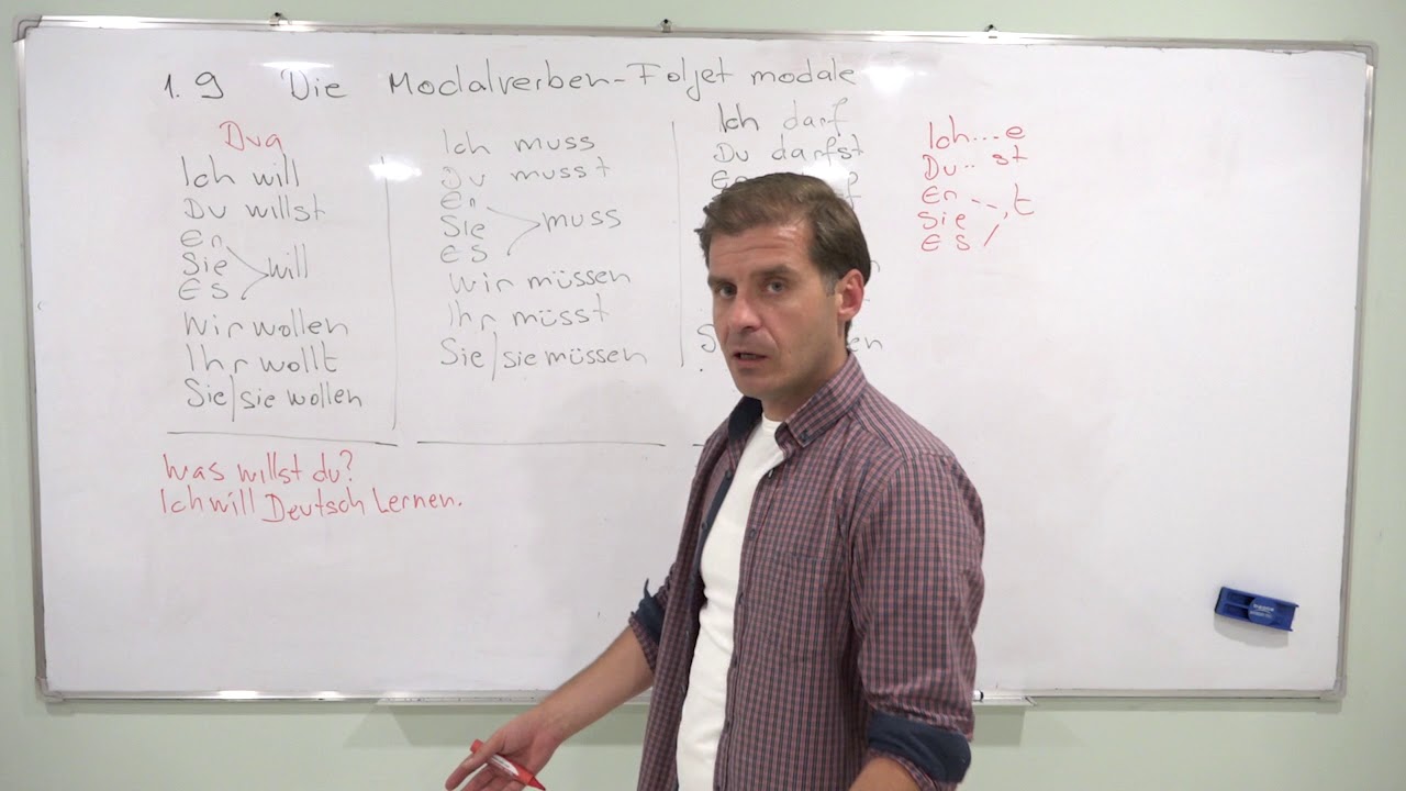 Die Modalverben - Foljet modale - YouTube
