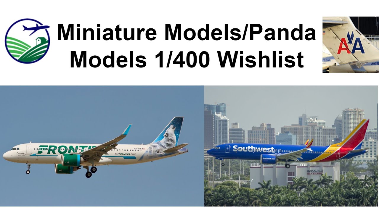 Miniature Models/Panda Models 1/400 Model Airplane Wishlist ...
