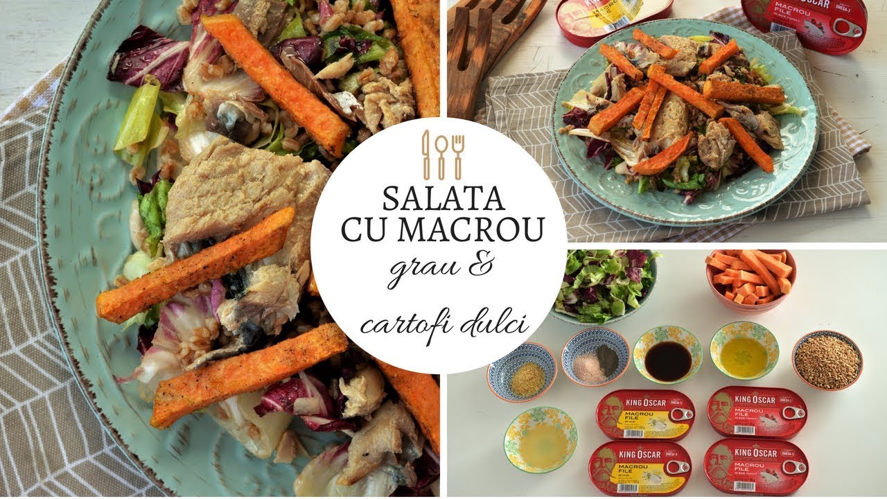 SALATA CU MACROU | Reteta rapida - YouTube