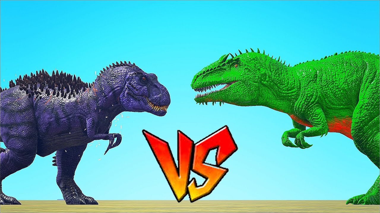 Ark Survival - OMEGA REX vs GIGA [Ep.74] - YouTube