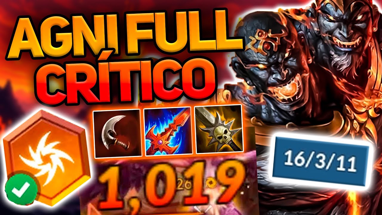 AGNI CON NUEVO ASPECT a FULL CRÍTICO ESTA SUPER OP - YouTube