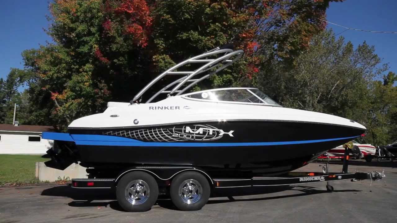 RINKER - CAPTIVA 200 MTX - YouTube