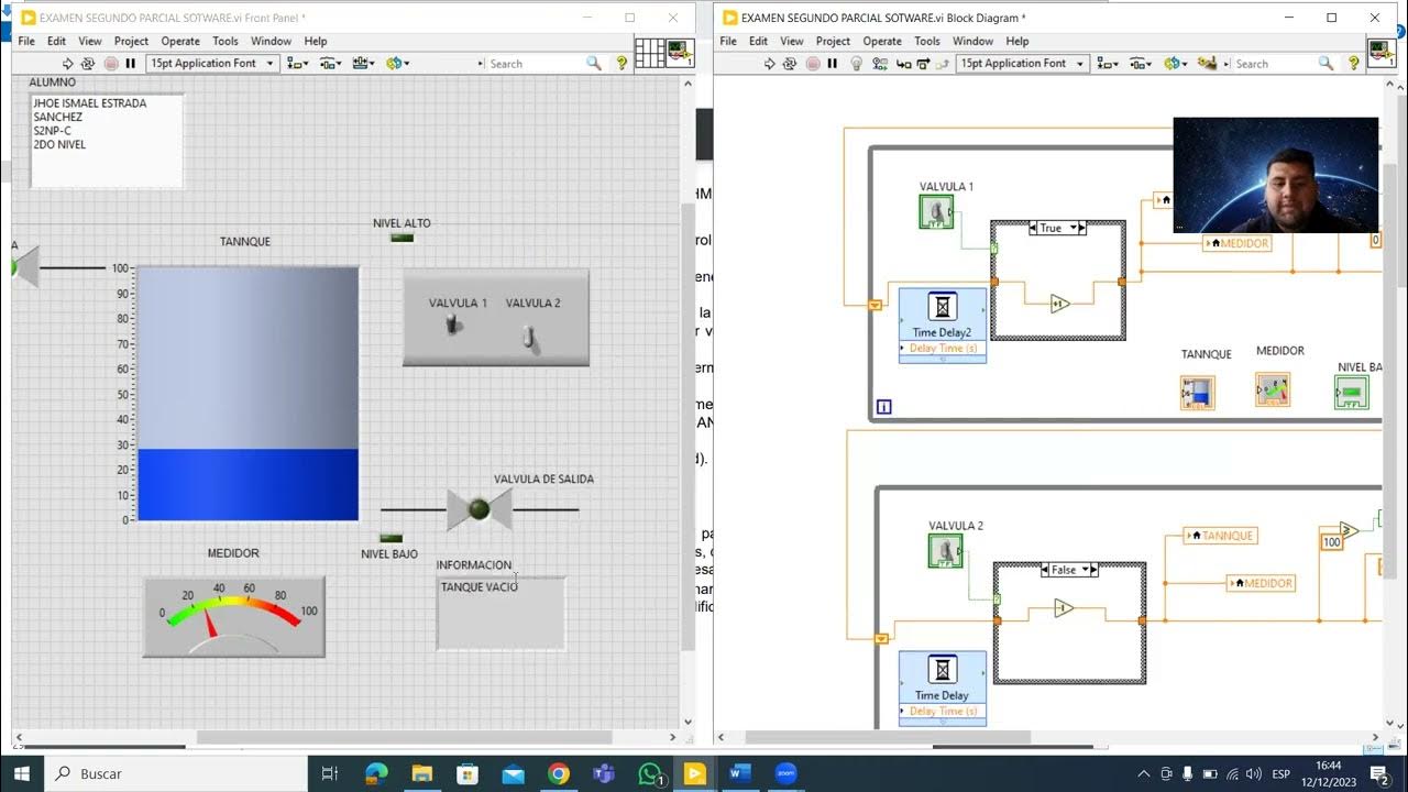 Desarrollar programa HMI en LABVIEW - YouTube