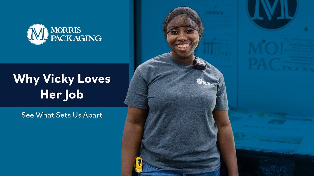 Why Vicky Loves Her Job at Morris Packaging - YouTube