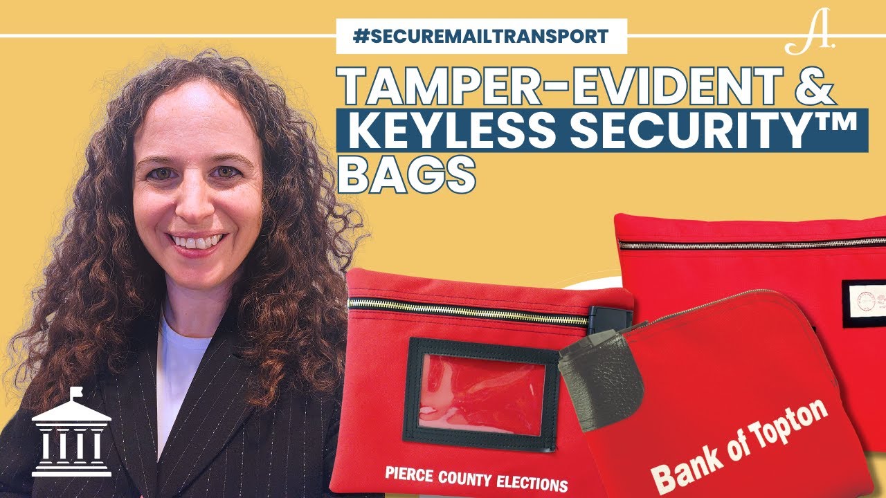 Tamper-Evident & Keyless Security™ Bags: Arcolite 2100, MailSafe™ Mail ...
