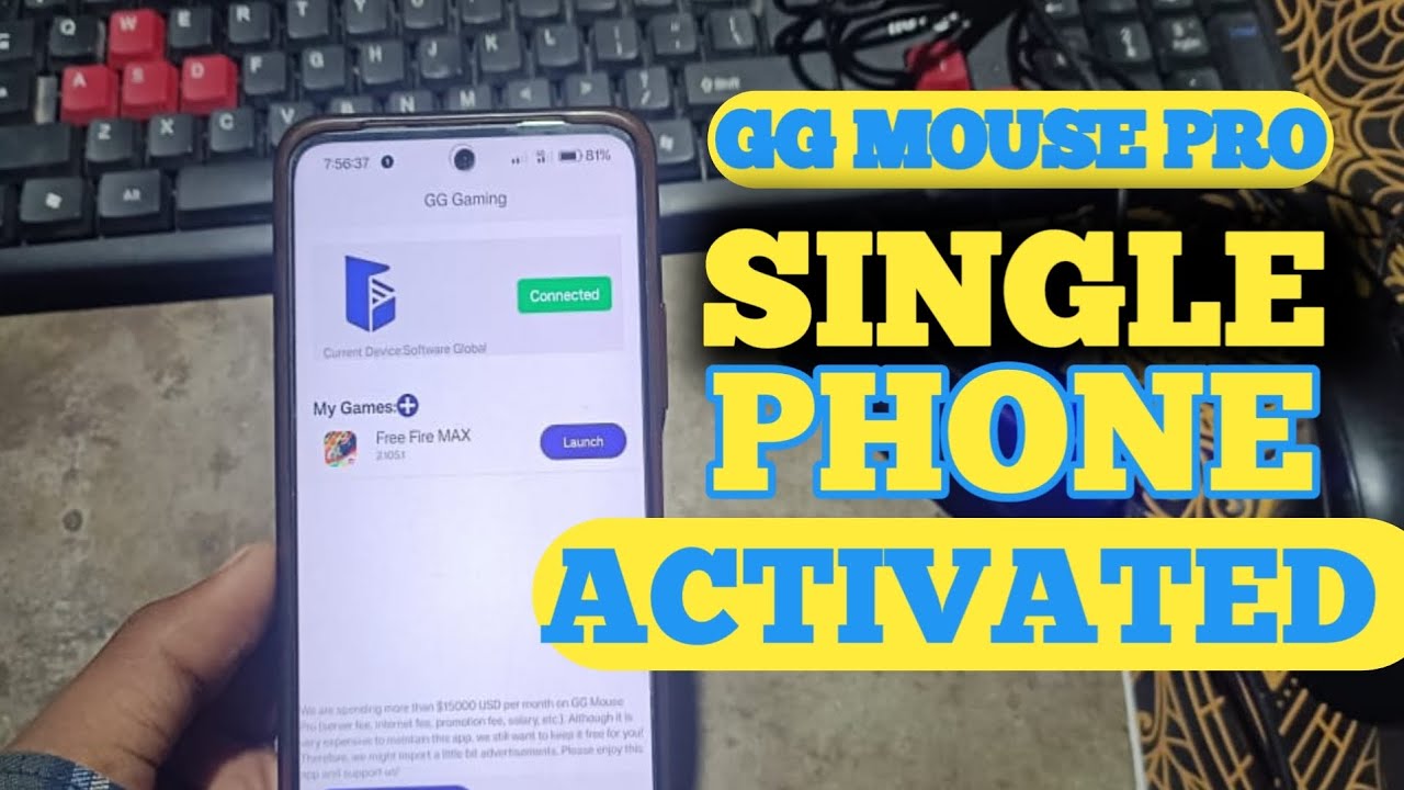 Easy ⚡ ATIVED GG MOUSE PRO IN 2024 😱 LIKE PLAY PC - YouTube