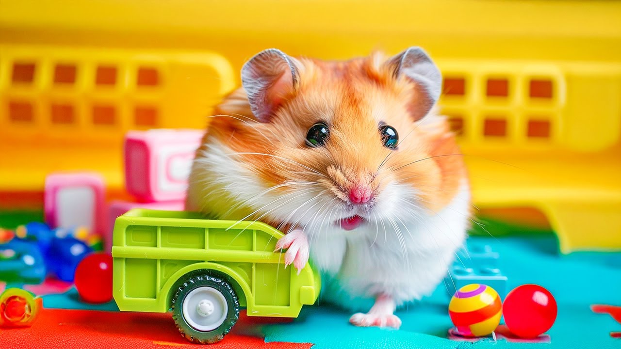 Genius Hamster Escapes Ball Pool Maze After Finding Secret Bathtub Hole ...