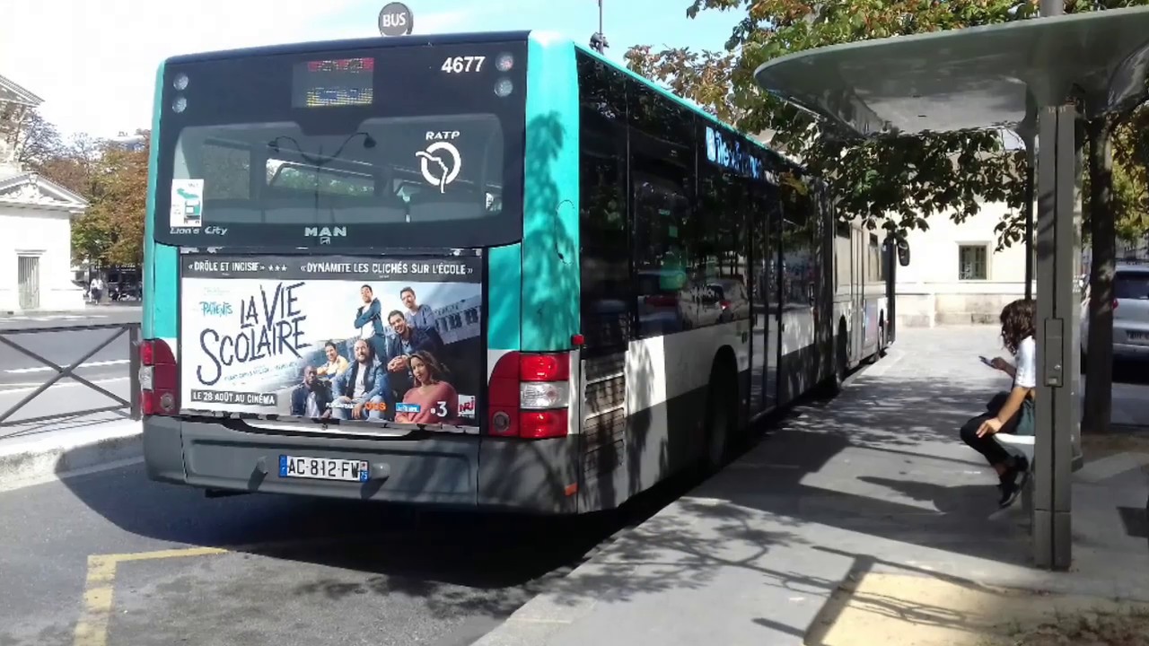 Bus Ratp 26 - YouTube