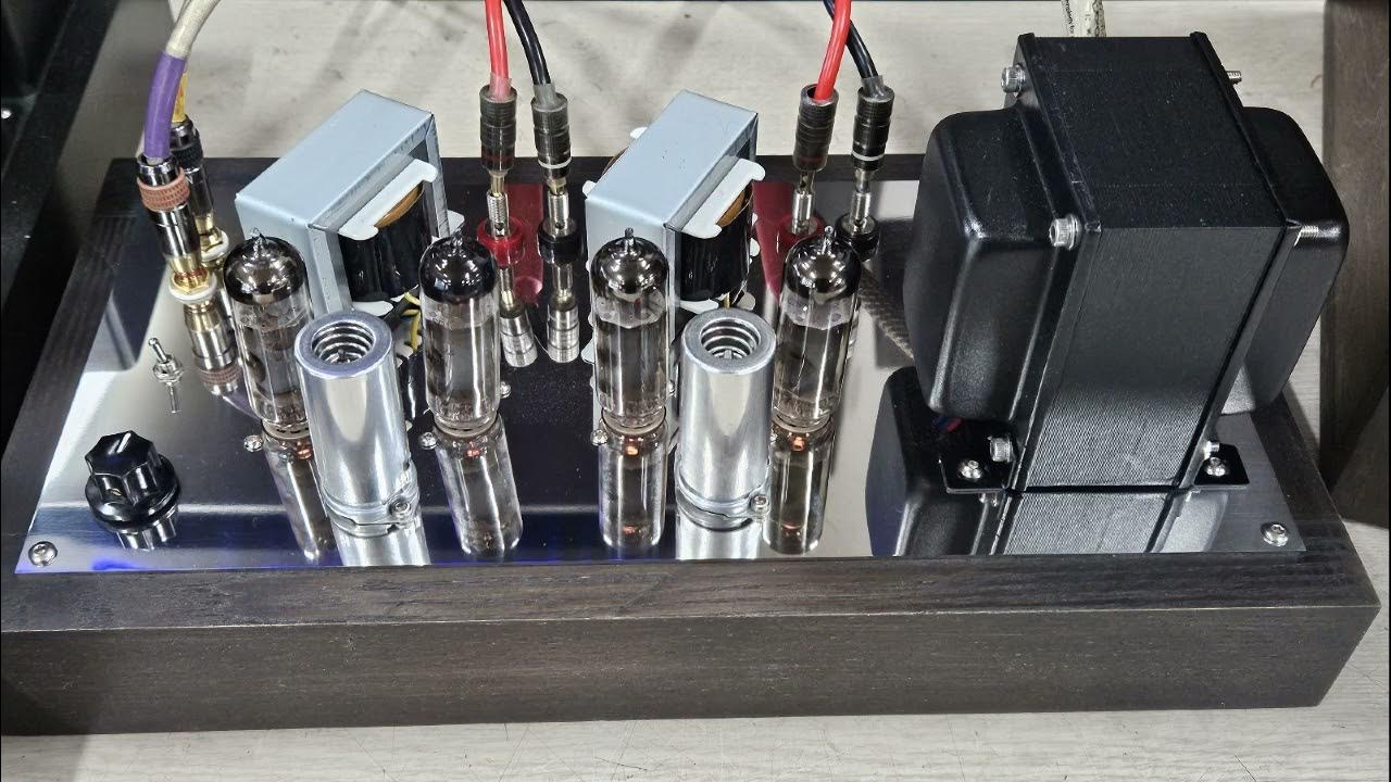 el84(6bq5)pp 제작 - YouTube