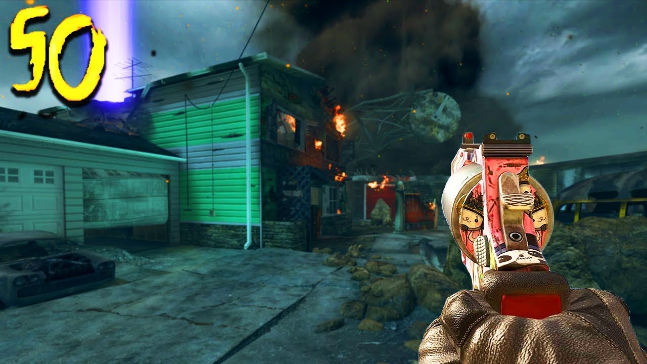 "NUKETOWN ZOMBIES" ROUND 50 CHALLENGE! (Call of Duty Black Ops 2 ...