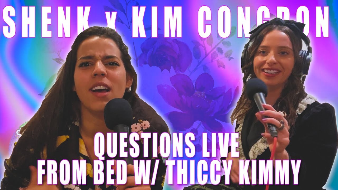 QUESTIONS LIVE FROM BED W/ COMEDIAN KIM CONGDON - YouTube