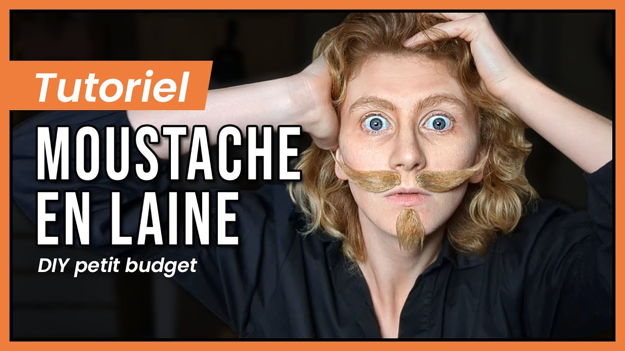 Comment faire une fausse moustache ? - Tutoriel Cosplay - YouTube