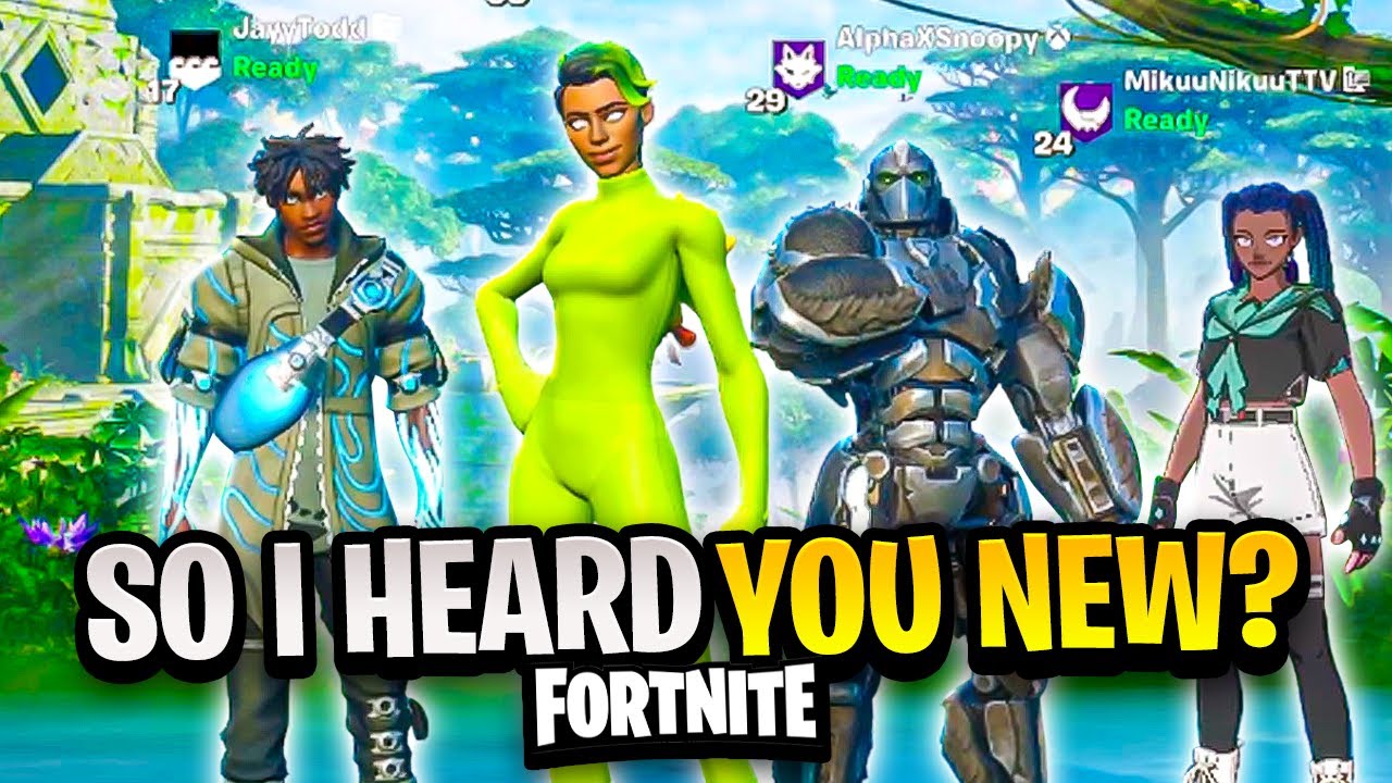 Introducing someone to Fortnite | We Are On Ranked Up | #Gameplay #4YP ...