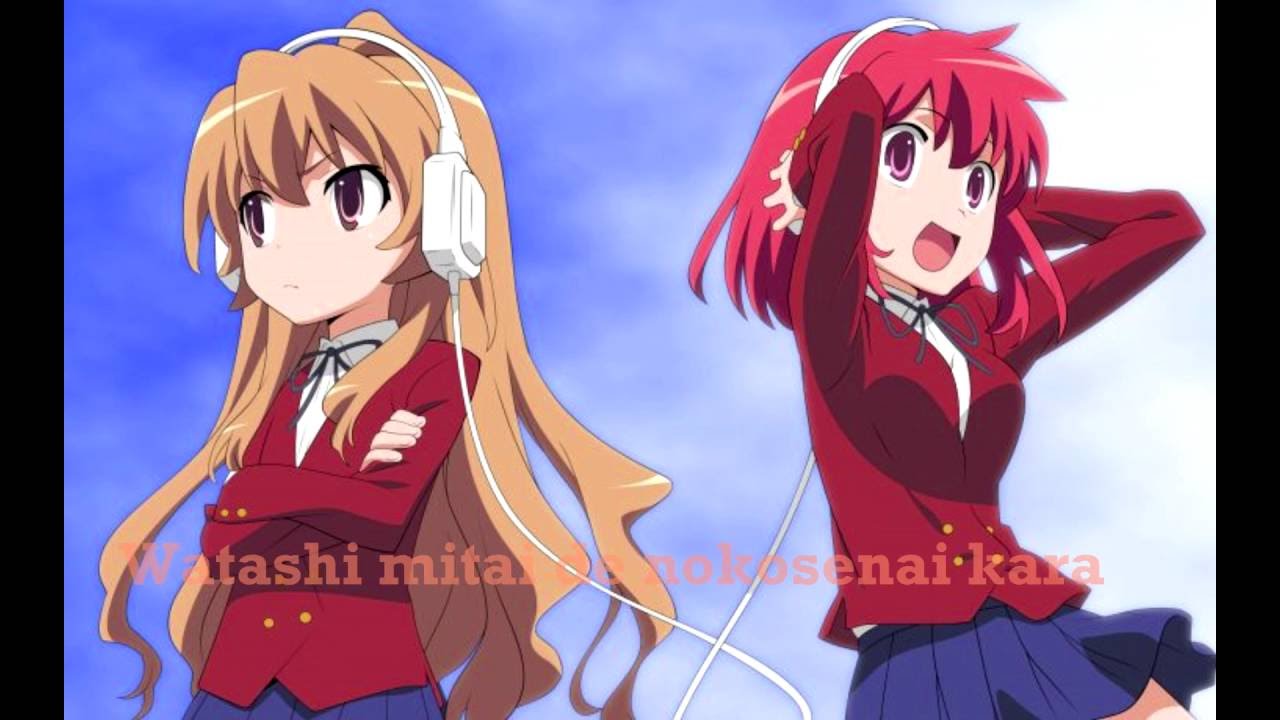 Toradora! ending 2 -Orange- instrumental karaoke - YouTube